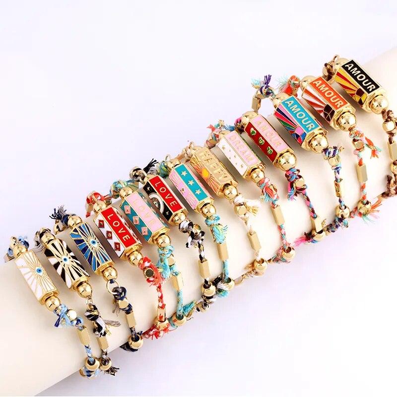 Handmade Bohemia Barrel Knot Bracelet